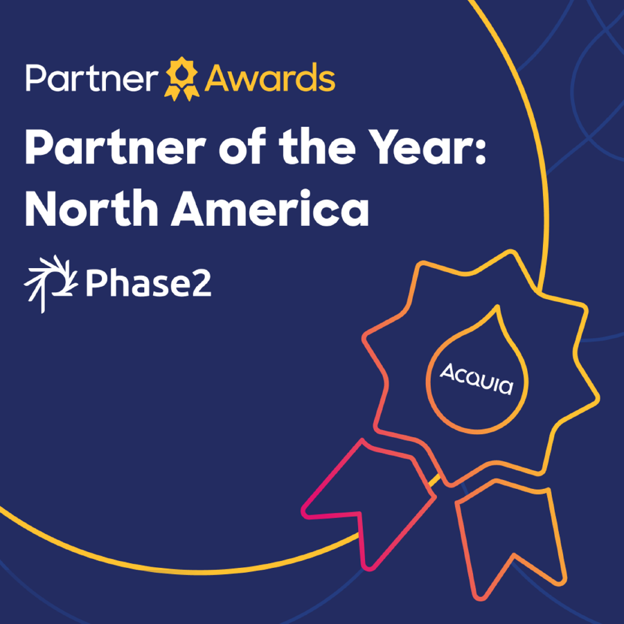Acquia Partner of the Year Press Release | Phase2